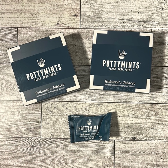 POTTYMINTS | Other | Pottymints Dissolvable Air Freshener Toilet Tablets | Poshmark
